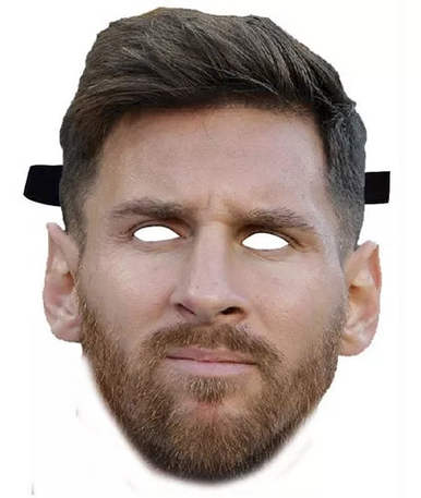 Leo Messi Celebrity Masks - Premium Party Costume Accessories - Pampa ...