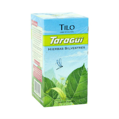 Taragüi Tilo Linden Tea Bags Natural Digestive Herbs Ideal for After ...