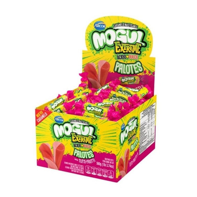 Mogul Caramelos Masticables Extreme Ácido Dulce, Tutti Frutti Flavor ...