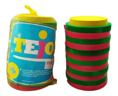 Tejo Playero de Madera Uruguayo Classic Beach Game Portable Suffleboard