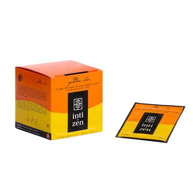 Inti Zen Golden Chai - Té Negro de la IndiaIndian Black Tea Turmeric ...