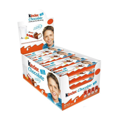 Kinder Milk Chocolate Bar with Creamy Milk Filling - Delicious Treat ...