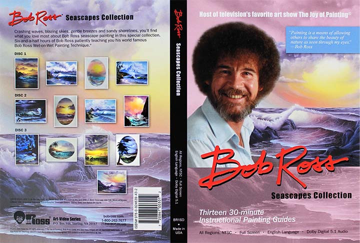 Bob Ross All Seascapes! DVD Collection - Bob Ross Inc.