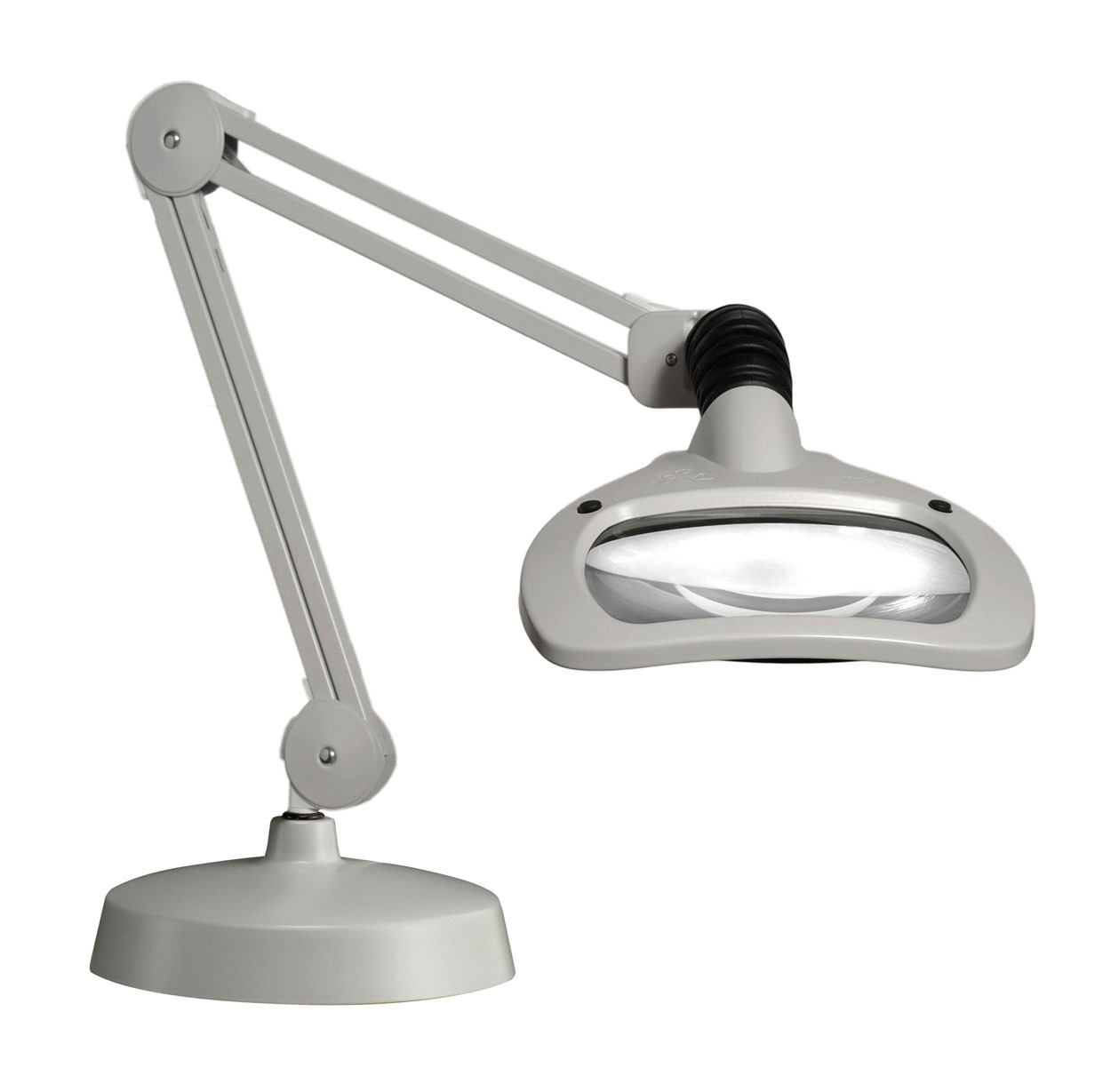 Luxo 3.5D Wave+LED Magnifier, 30" Arm with Weighted Base | Independent ...