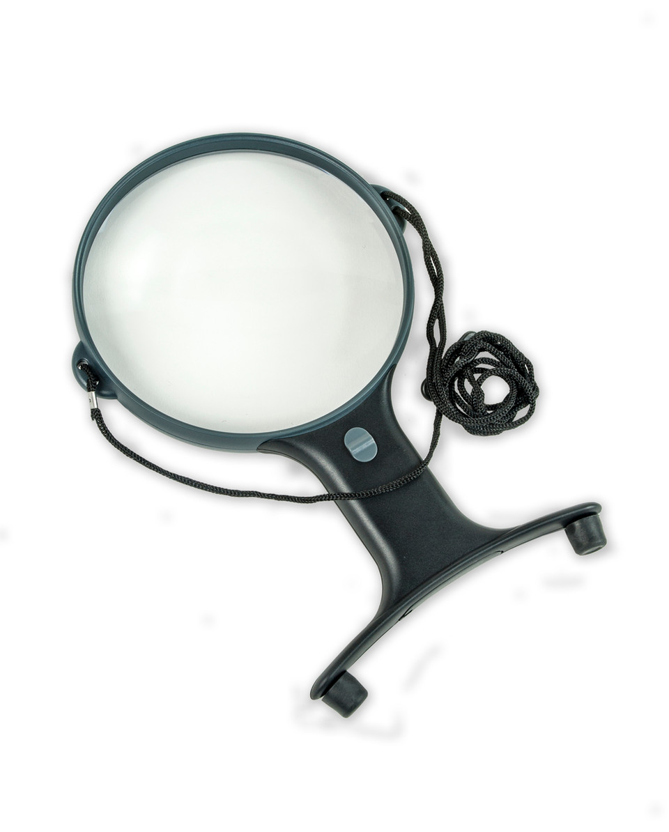 MagniShine 2X Illuminated Around The Neck Magnifier | Independent Living