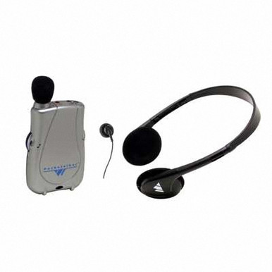 Pocketalker Ultra Personal Amplifier With Headset & Single Earbud