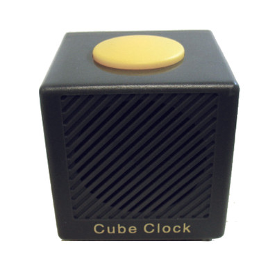 CAN-CAN Talking Cube Clock Gray/Yellow | Independent Living Aids