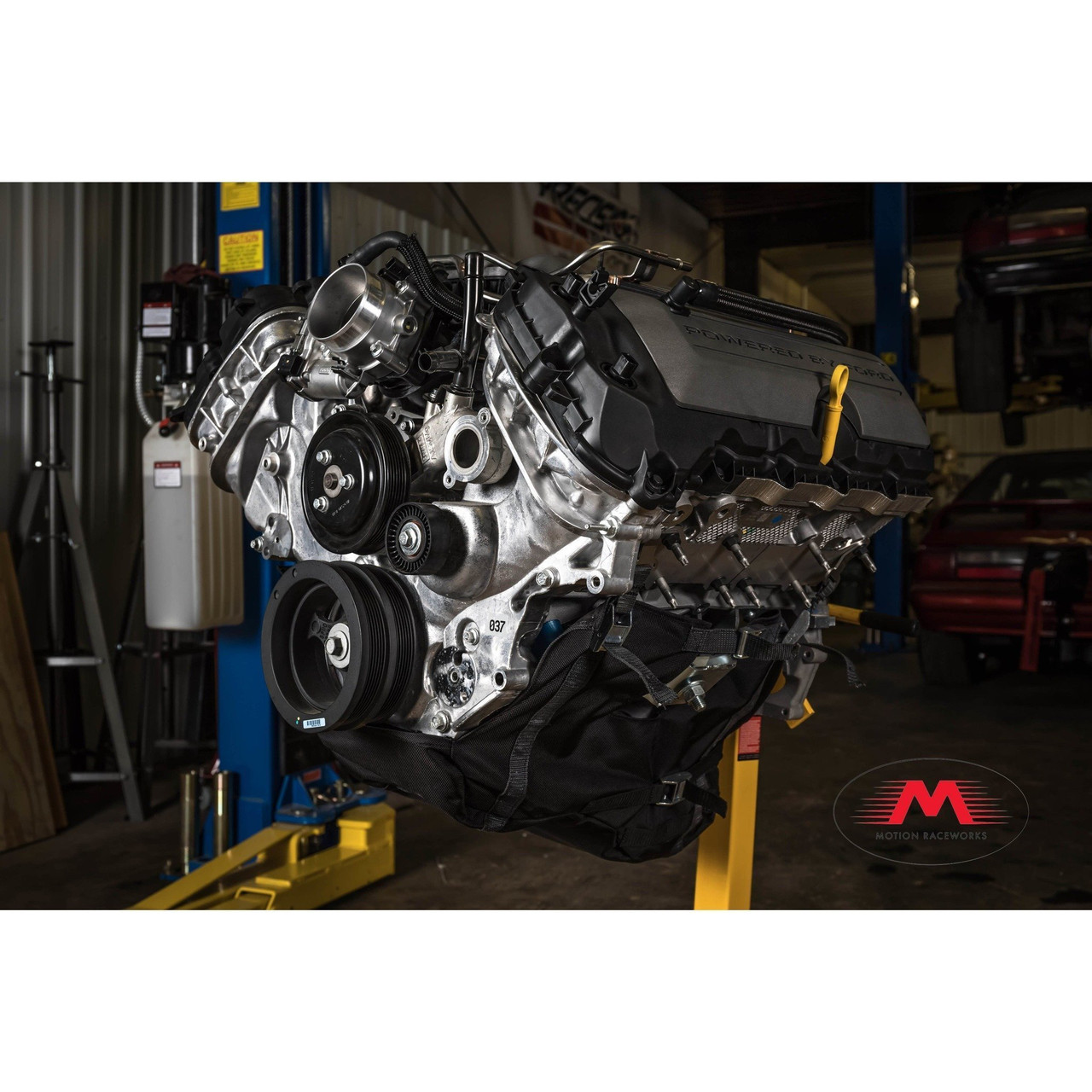 Motion Raceworks 5.0 Coyote Engine Diaper, NHRA & IHRA Approved (For ...