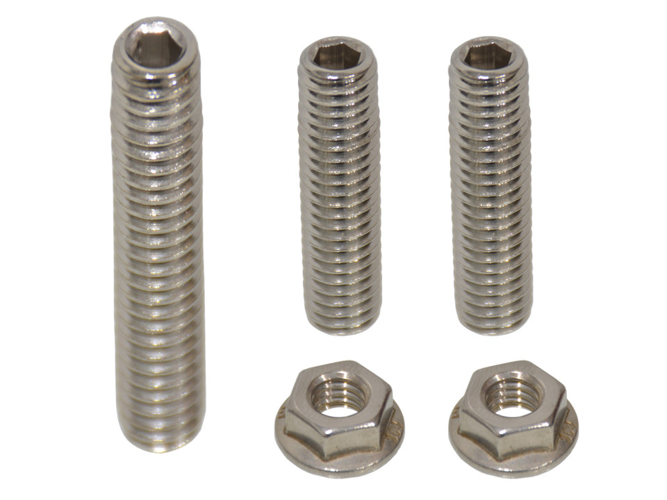 SBC BBC THERMOSTAT HOUSING STUD KIT BOLTS STAINLESS KIT SMALL BIG BLOCK ...