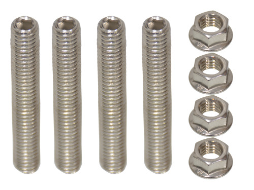 SBC BBC LONG WATER PUMP STUD KIT BOLTS STAINLESS SMALL BIG BLOCK CHEVY ...