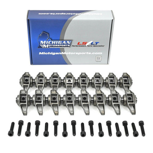 LS7 Rocker Arms with Bronze Bushing Trunnion Upgrade Installed 7.0L 427 ...