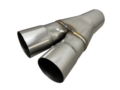 Y-Pipe (3" Inlets/4" Outlet) Stainless - Speed Engineering