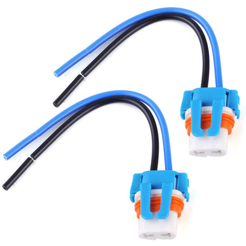 9006 HB4 Female Socket Wire Harness Bulb Holder Adapter Plug Ceramic ...