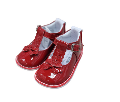 Pex First Shoe Girls Anastasia Red Patent Shoe B9592 - Cuddles and Hugs