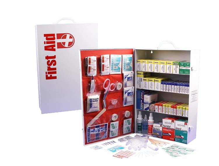 4-Shelf First Aid Cabinet - Be Ready Shop