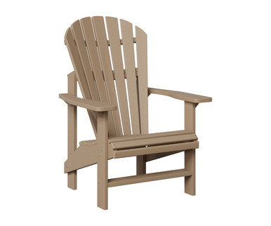 Berlin Gardens Comfo Back Upright Adirondack Chair