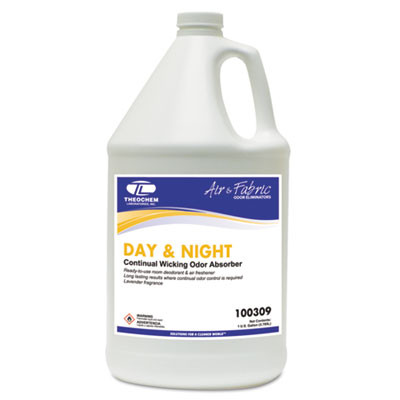 DAY & NIGHT Concentrated Liquid Odor Absorber, Neutral, 1 gal Bottle, 4 ...