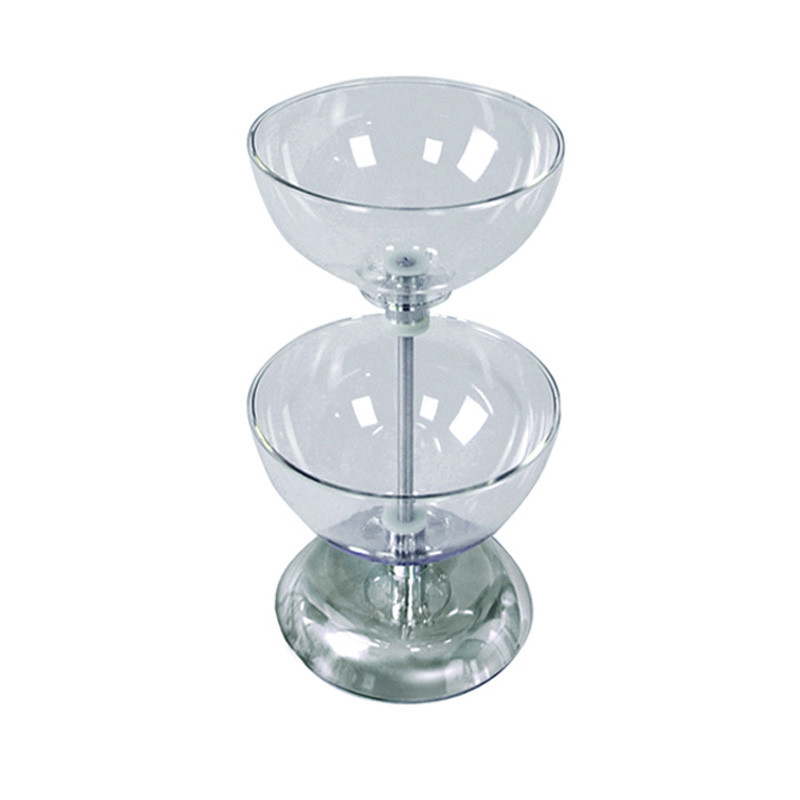 Two-Tier 10" & 12" Bowl Counter Display - Azar Displays