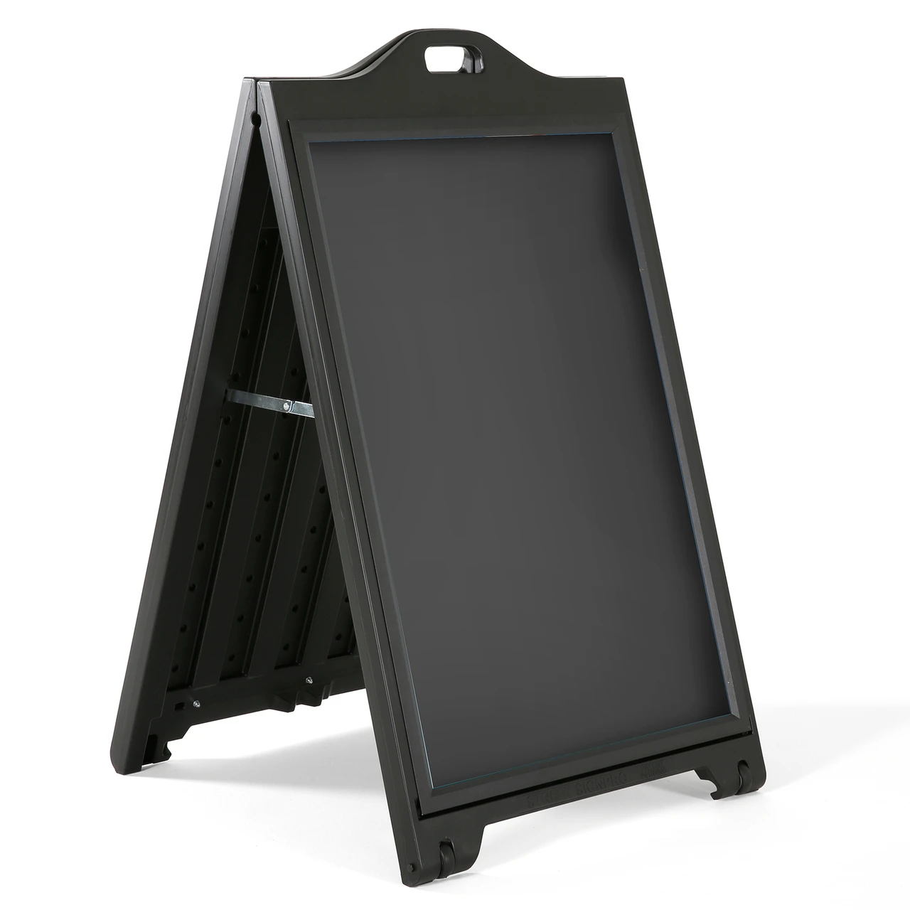 White Double-Sided Sidewalk A-Frame Sign w/ Protective Lens 24"x36 ...
