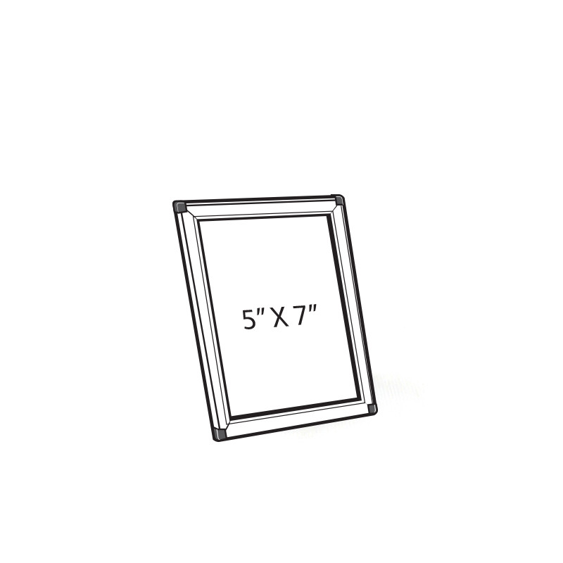 5" x 7" Vertical/ Horizontal Snap Frame for Counter or Wall Display, 10 ...