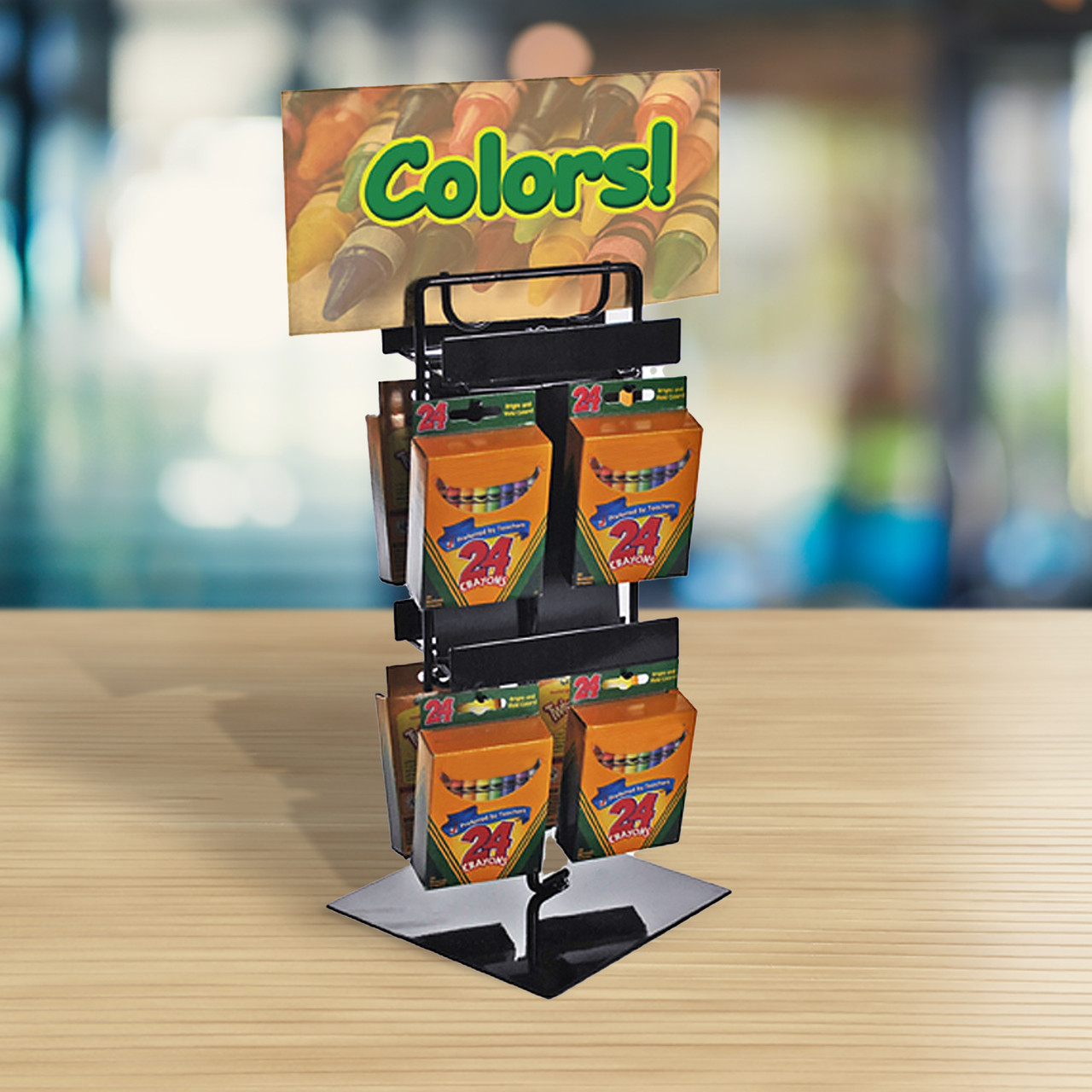 Small Metal Wire Counter Display - Azar Displays
