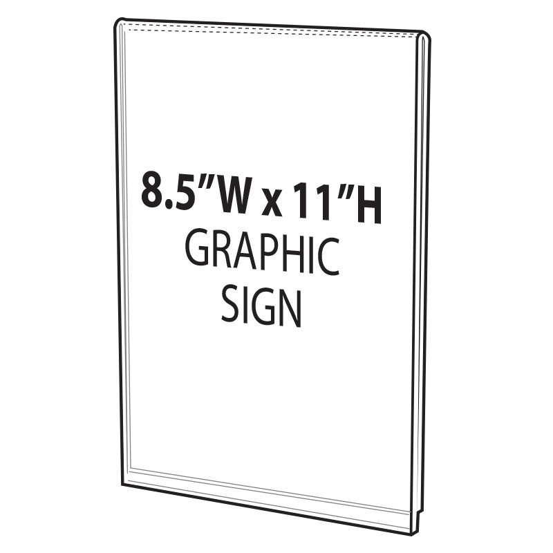 Extra Sign Holder for Large Lottery Box - Azar Displays