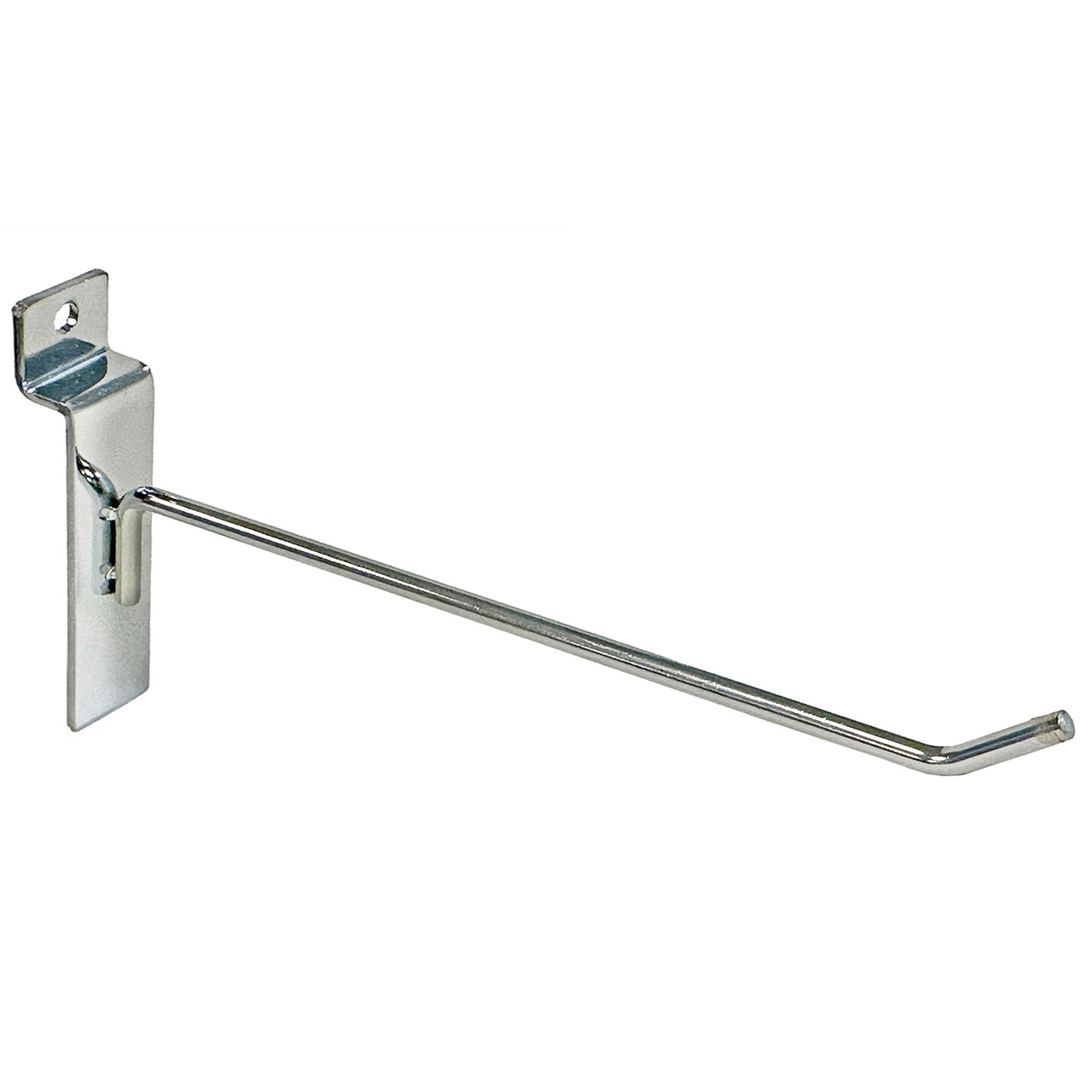 6 Inch Metal Wire Slatwall Hook, 50-Pack