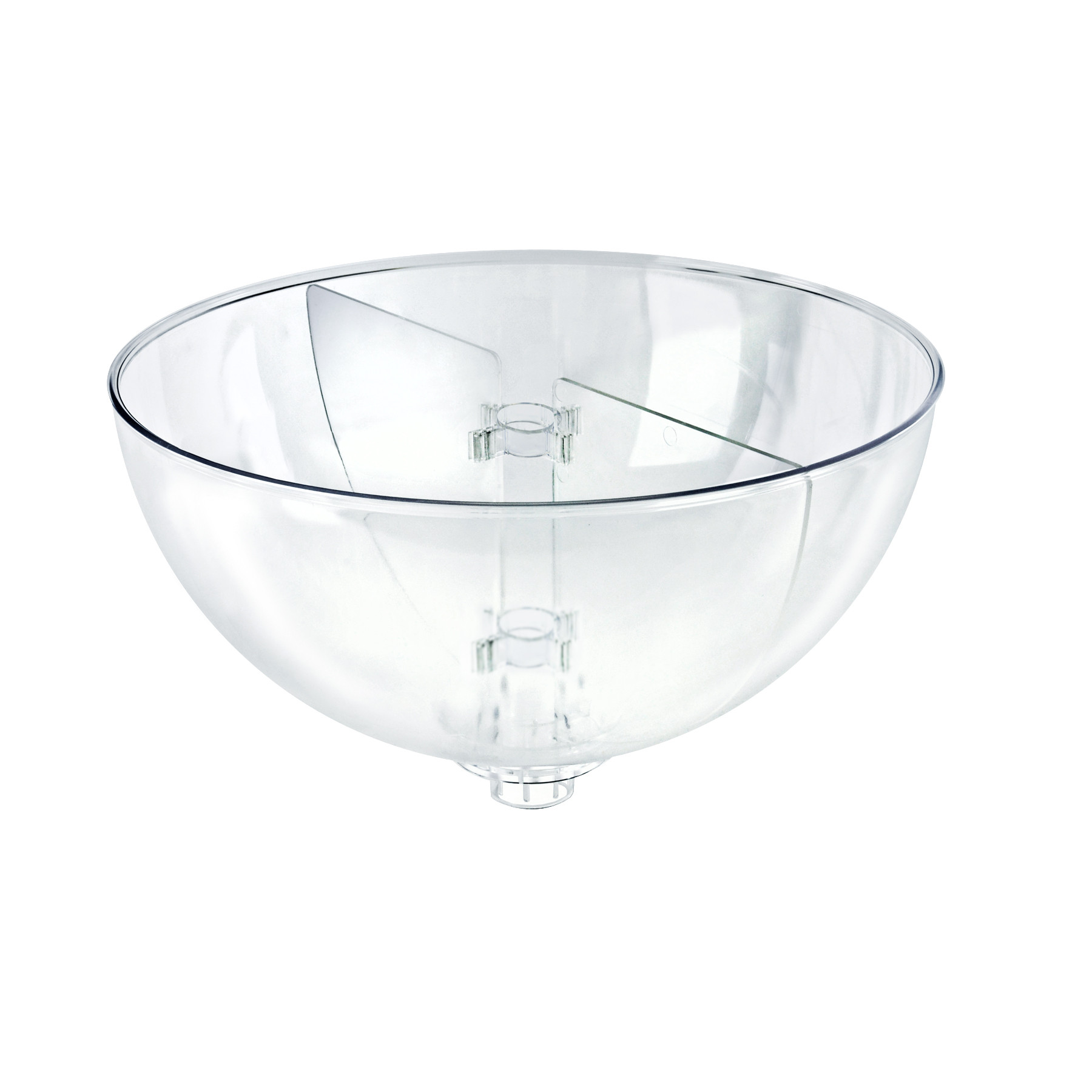 Quad Arm Bowl Tower 14" Diameter Plastic Bowls (8 Bowls) - Azar Displays