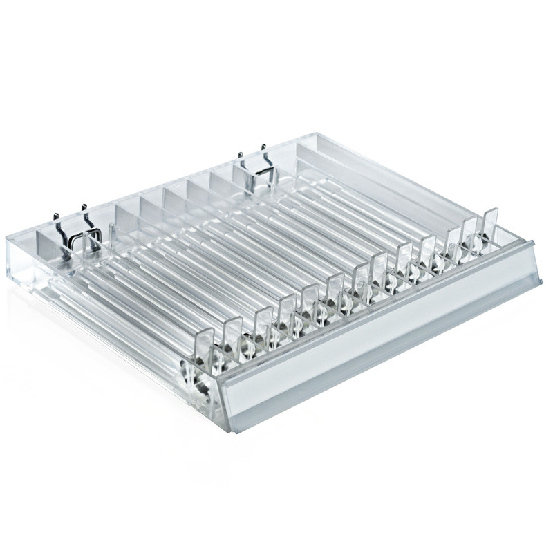 13-Compartment Pusher Tray, 2-Pack - Azar Displays