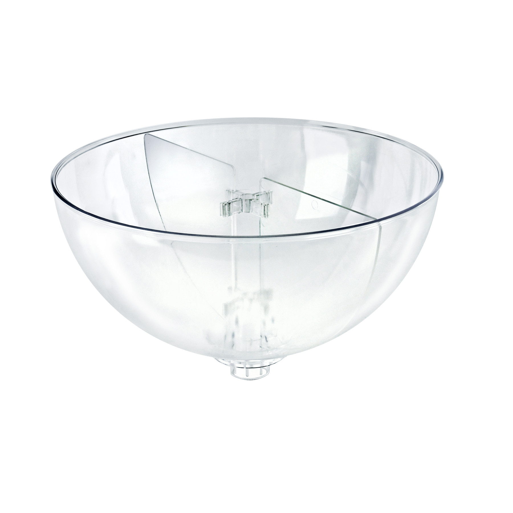 Sky Tower Bowl Display with Slide-in Frame Sign Holder - Azar Displays