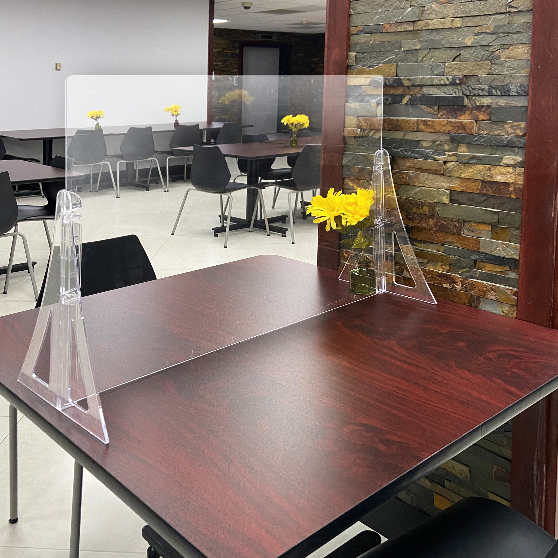 18" x 24" New Counter Acrylic Shield, Plexiglass Protective Panel ...