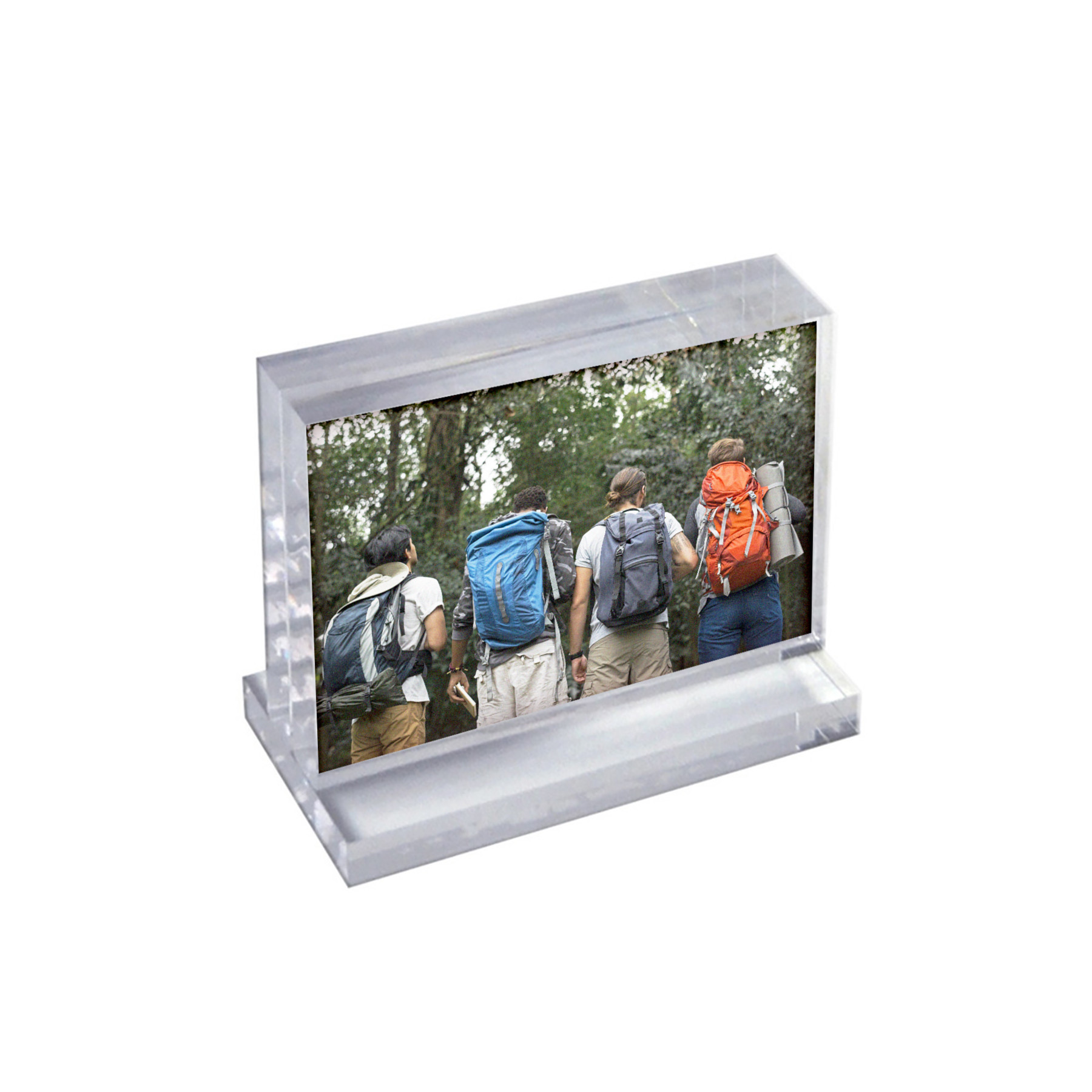 The Imperial Collection: Acrylic Block Frame on Acrylic Base ...