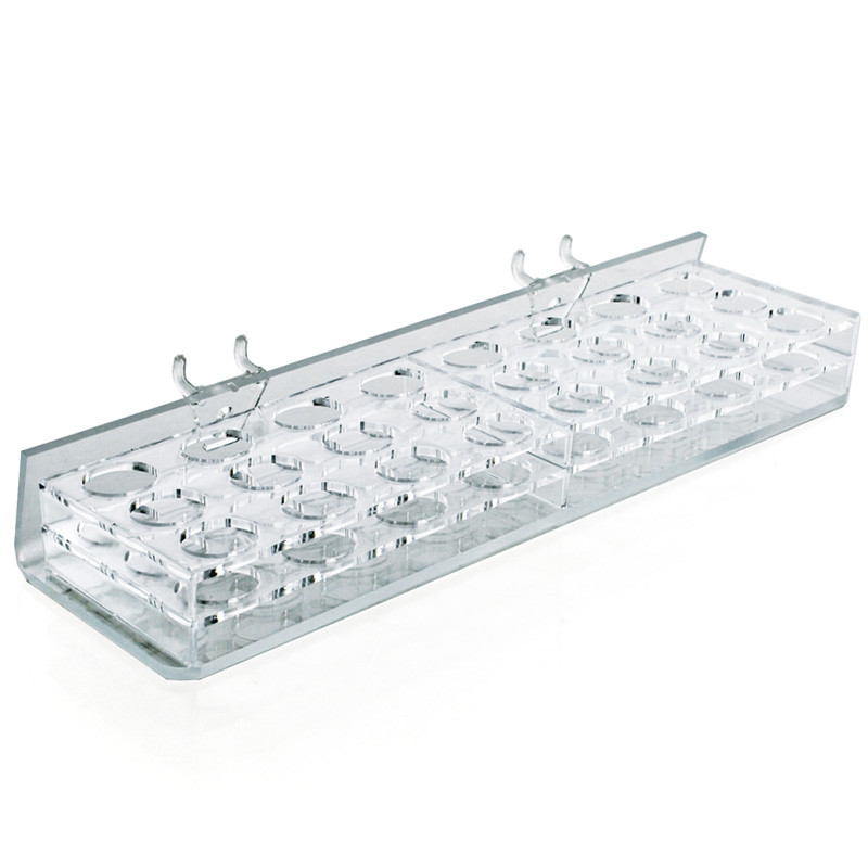 24-Compartment Tray - round slot .75" Diameter, 2-Pack - Azar Displays