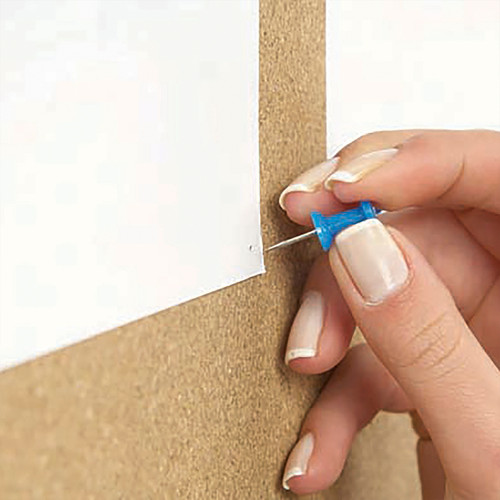 Large Enclosed Cork Bulletin Board w/ Lock & Key - Azar Displays