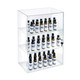 Acrylic Lockbox Countertop Display Case w/ 2 Shelves 12.375" wide ...