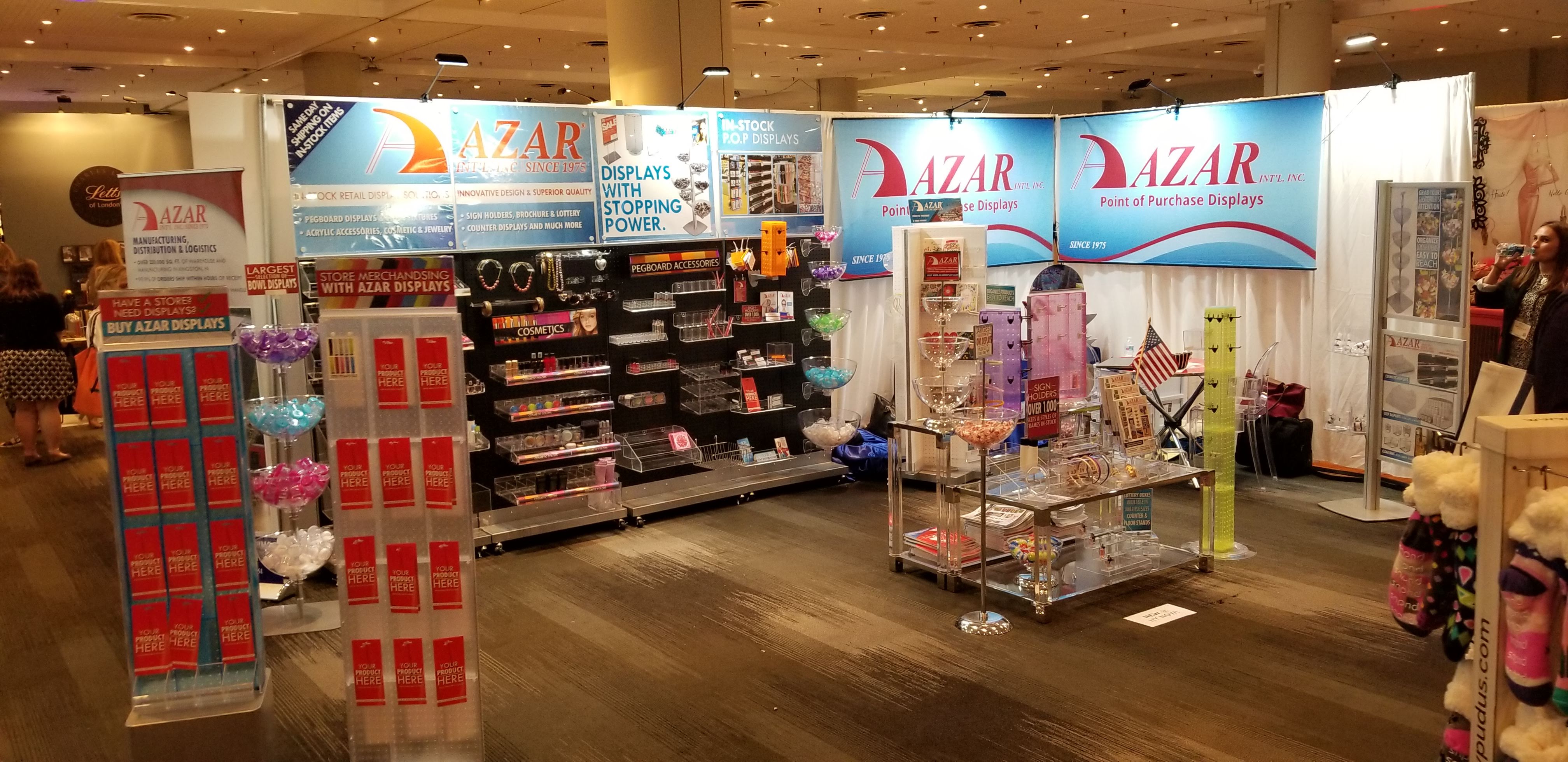 The Latest and the Greatest—Azar at NY NOW August 2018! - Azar Displays