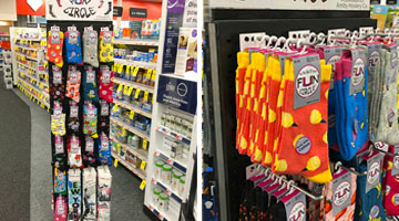 A Display of Fun Socks - Azar Displays