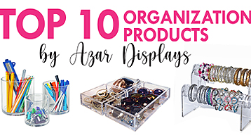 Top 10 Organization Products - Azar Displays