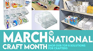 March is National Craft Month - Azar Displays