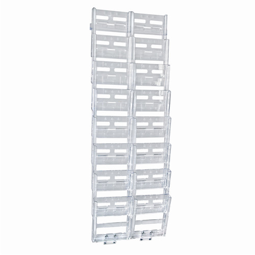 16-Pocket Letter Wall Mount - Azar Displays