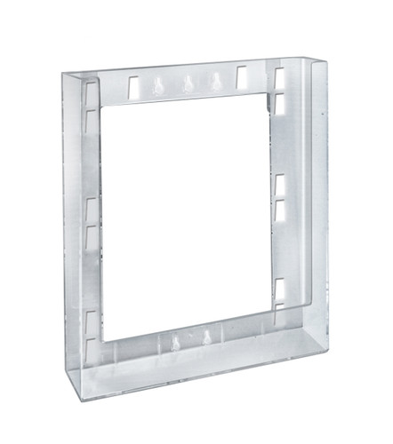 Letter Wall Mount. Inside Dimension: 9"W, 10-Pack - Azar Displays