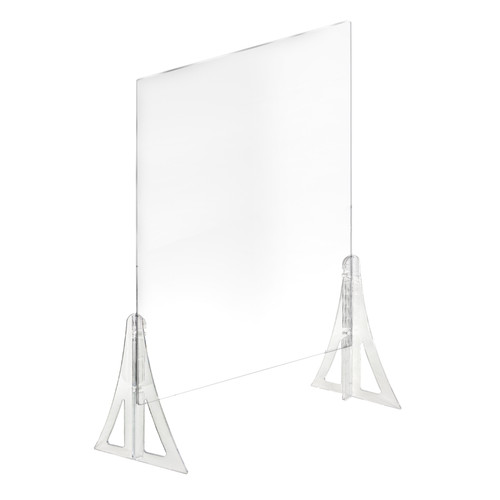 30" x 40" New Counter Acrylic Shield, Plexiglass Protective Panel ...