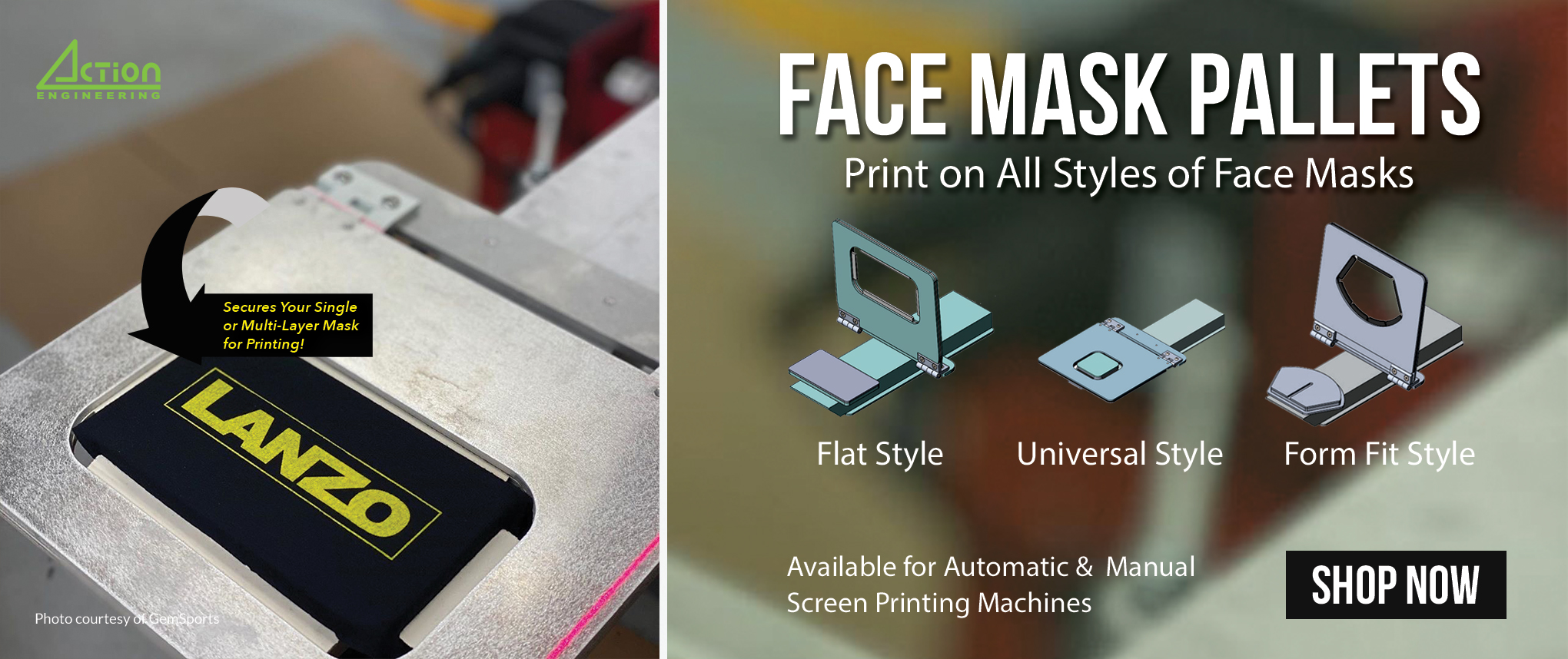 Action Engineering | Production Accessories for Garment Decorators