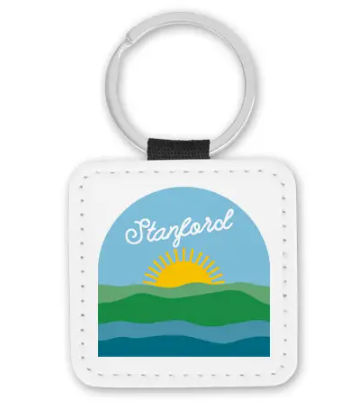 Sunrise View Key Chain-SU - Stanford Health Care Gift Shop