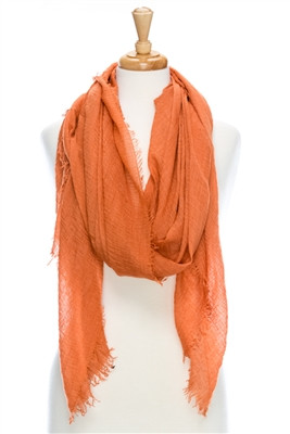 Solid Soft Fringe Scarf - Stanford Health Care Gift Shop