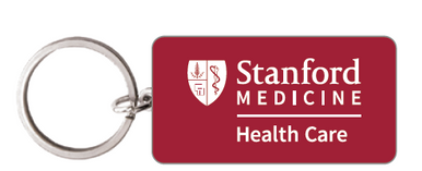 Custom Shape Keytag-SMHC - Stanford Health Care Gift Shop
