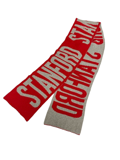 Scarf-Knit-SU - Stanford Health Care Gift Shop