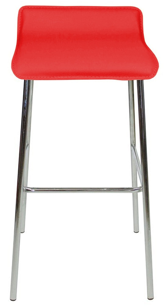 Baceno Fixed Height Bar Stools in Red