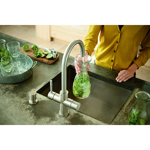 Franke Minerva Helix 4 in 1 Electronic Kettle Tap Complete with Filter ...