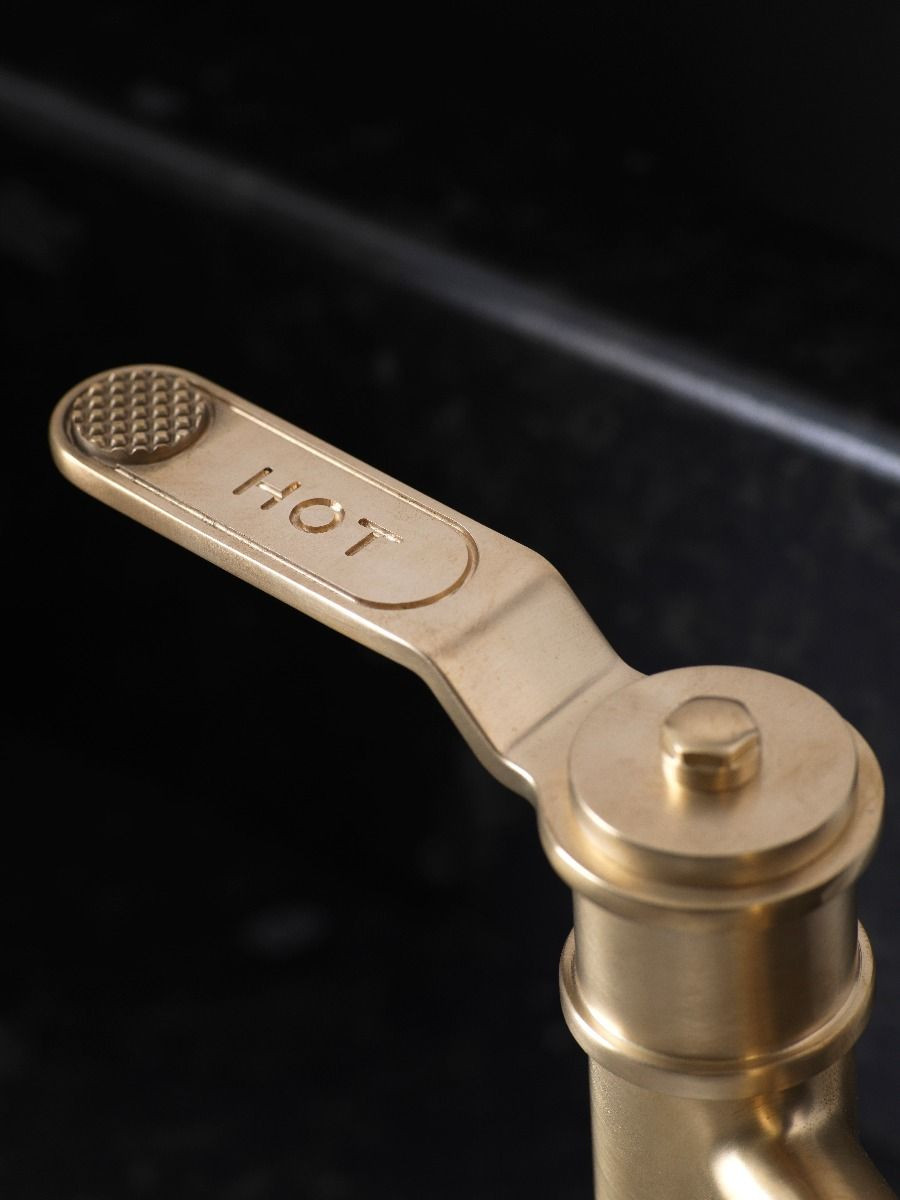 Perrin & Rowe Armstrong Dual Lever Bridge Mixer Tap| Sinks.co.uk